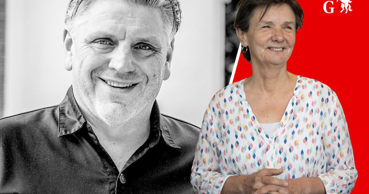 De foto van Jonnie Boer direct boven de advertentie was een zeer ...