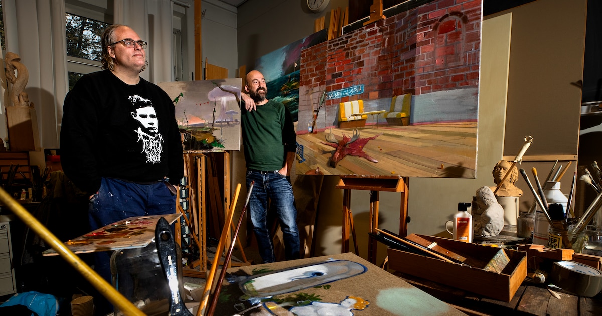 Hoe twee rasechte Eindhovense schilders na een potje stoepranden ...