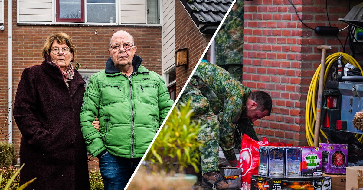 John en Anjo (61) hadden veel te veel vuurwerk in huis, nu moeten ze ...