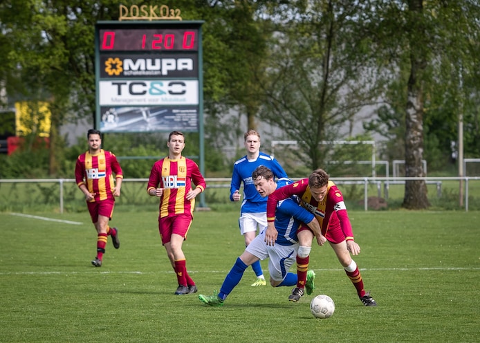 Ondanks dubbele cijfers komt Dosko'32 niet dichterbij in periodestrijd ...