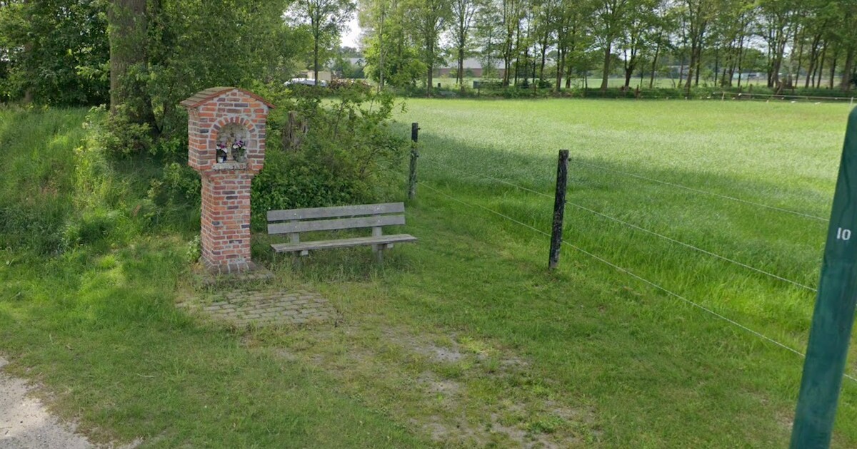 Kapelletje in Wintelre in één klap verwoest; maar Maria komt ...