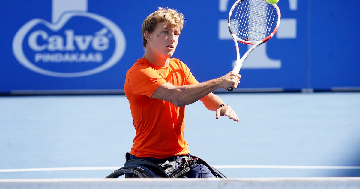Singles Masterstitel vor rolstoeltennisser Niels Vink in Barcelona ...