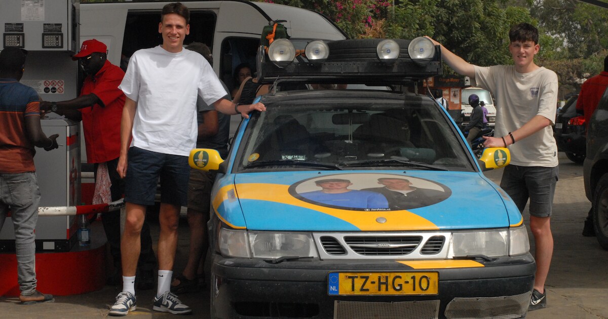 Helmondse studenten Gijs en Lars rijden helemaal naar West-Afrika voor ...