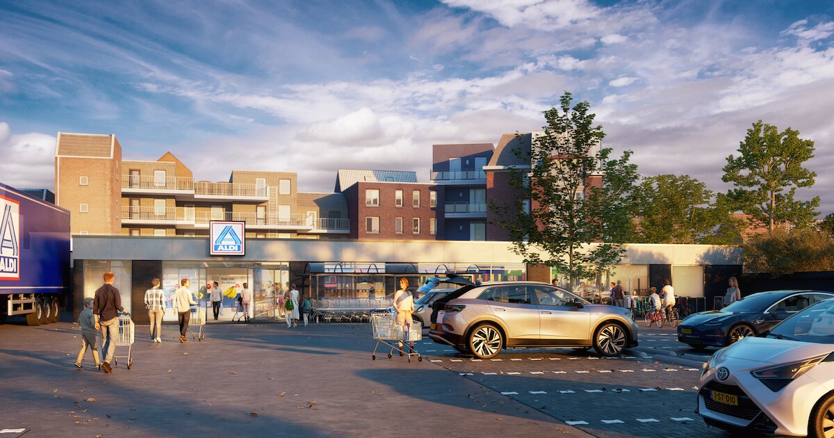 Aldi in Best zeven weken dicht voor verbouwing en uitbreiding | Best | ed.nl