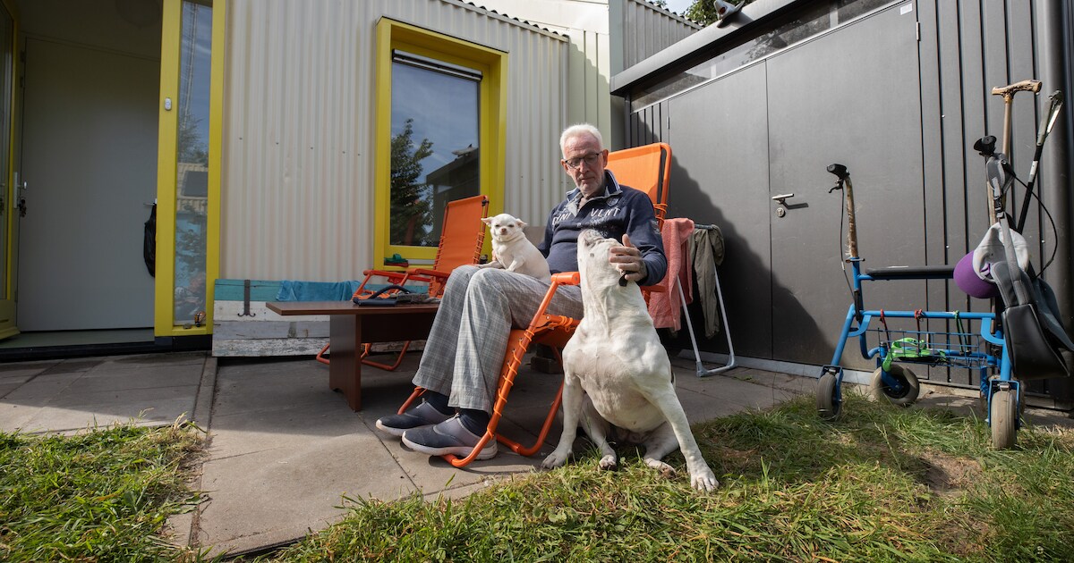 Theo (70) werd uit zijn huis gezet, waar zijn dealer zelfs woonde, nu ...