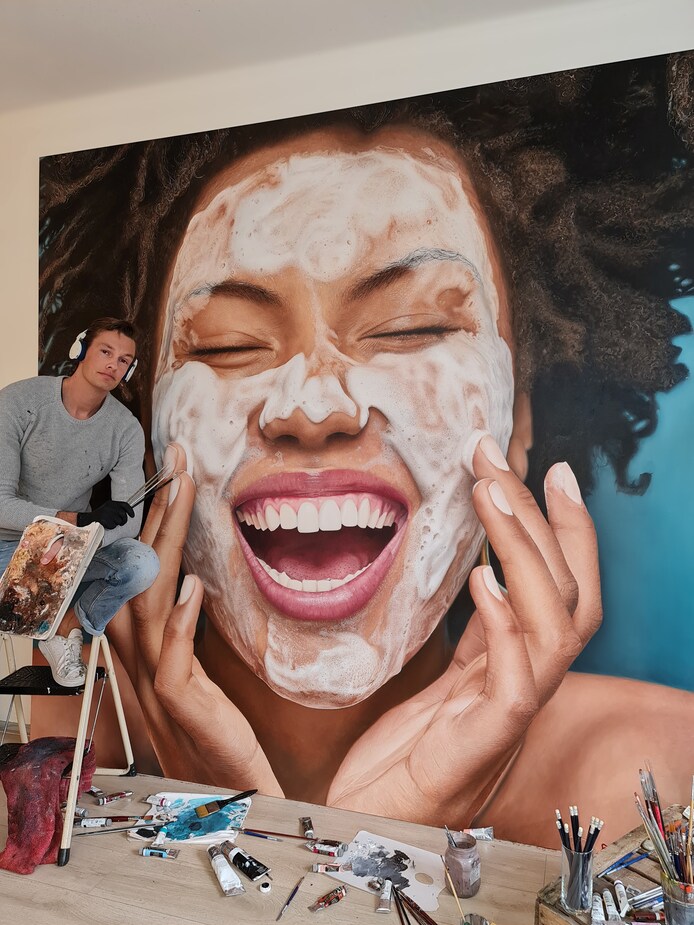 Fine art kunstenaar Robert Euwe uit Eindhoven wil maken wat hij wil | Cultuur | ed.nl