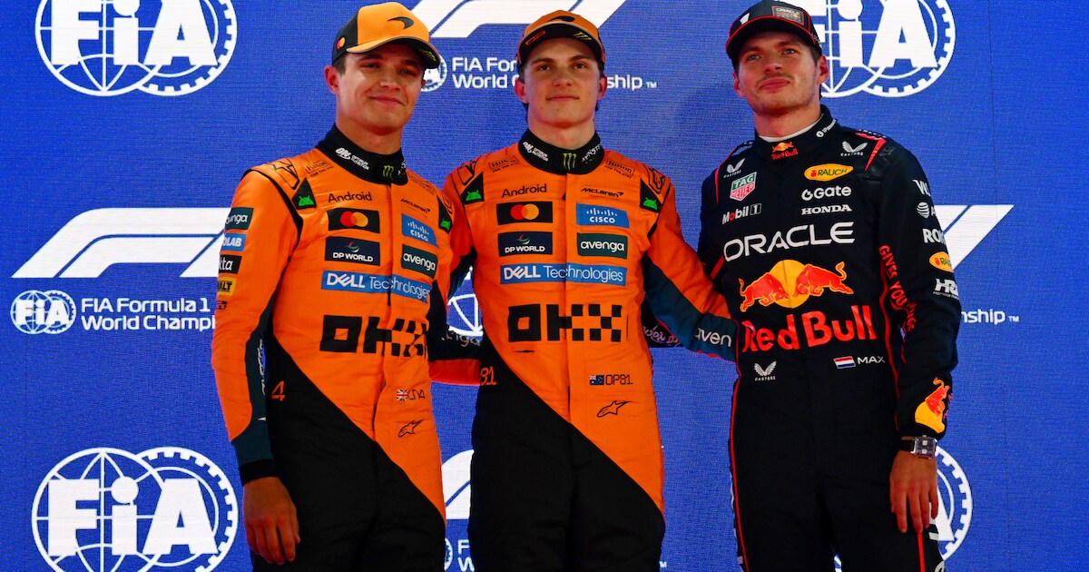 Max Verstappen haalt het maximale eruit met P3, Oscar Piastri pakt met ...