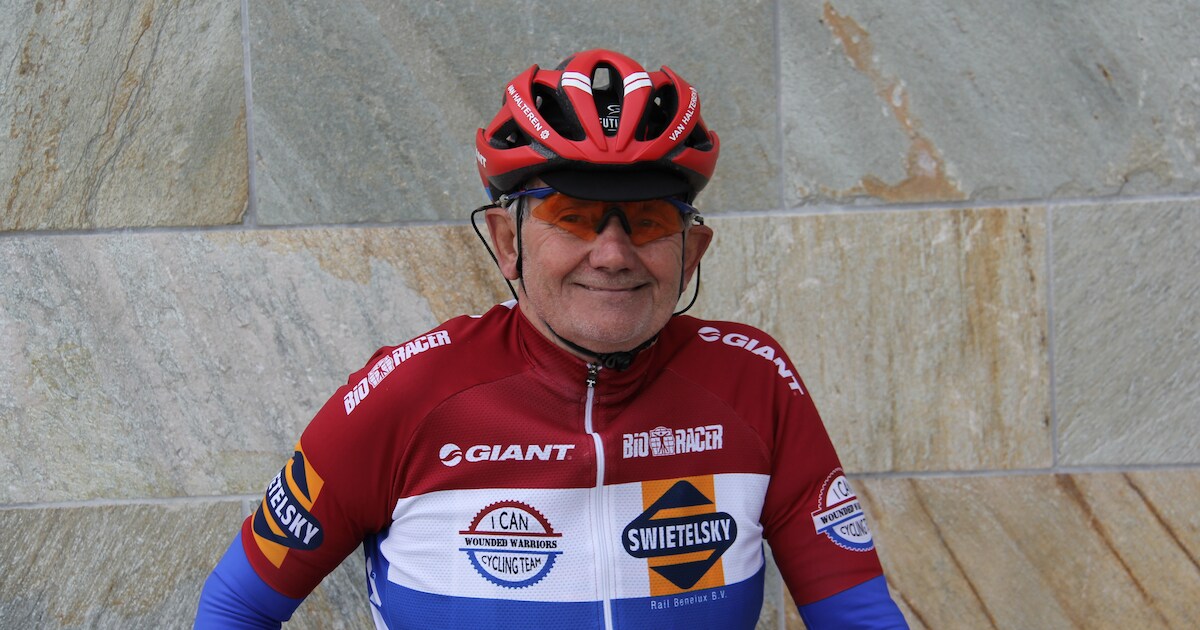 Tom van Mierlo (74) uit Budel verwerkt al fietsend een oorlogstrauma ...