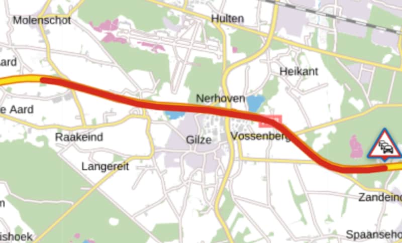 LIVE Files in Brabant | Avondspits op gang: file op A2 richting Den ...