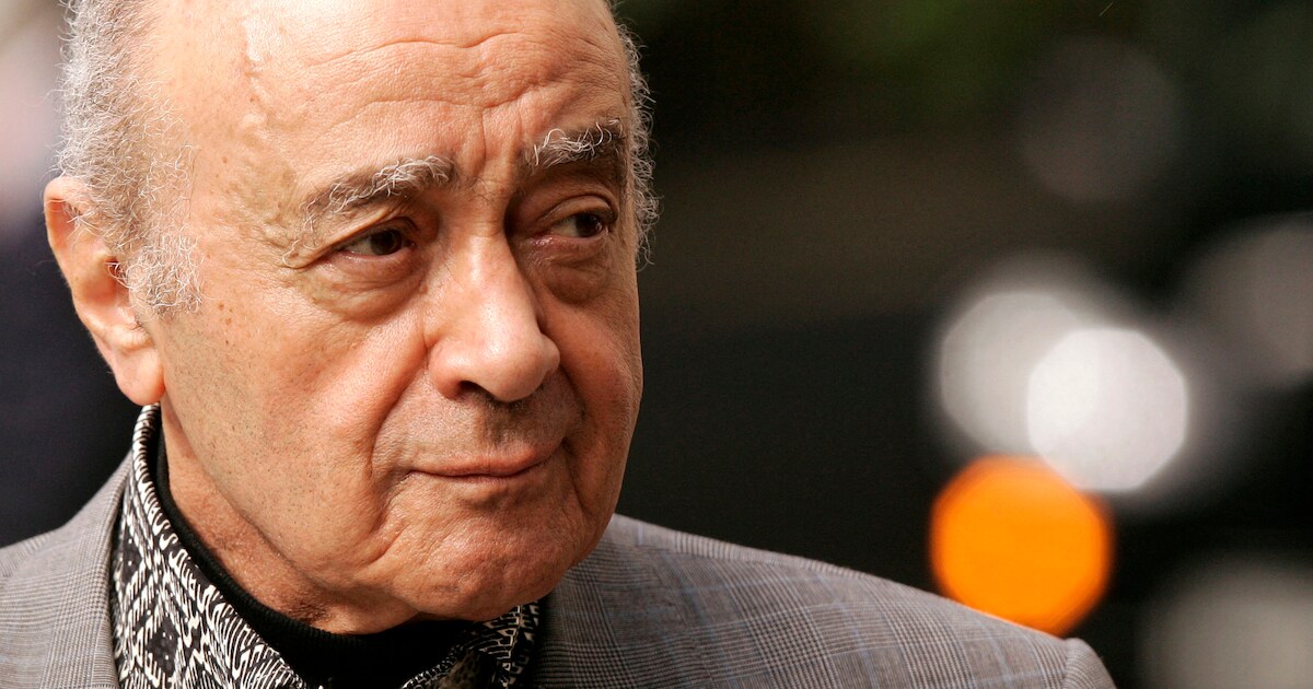 Mohamed Al-Fayed na zijn dood beschuldigd van verkrachting: ‘Hij was ...