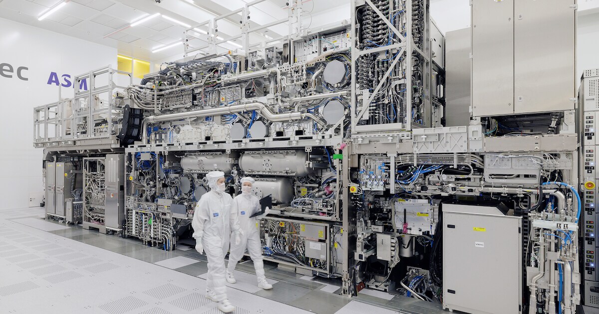Oog in oog met een beest van een machine: nieuwe krachtpatser van ASML is ook teamwerk uit ...