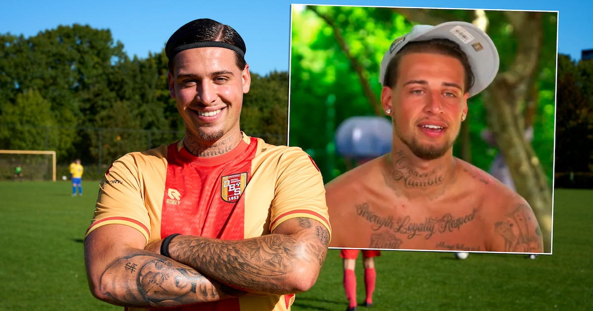 Voormalig Feyenoord-talent Jaimy (22) voetbalt nu in Eindhoven en kan na ‘Ex on the Beach’ niet ...