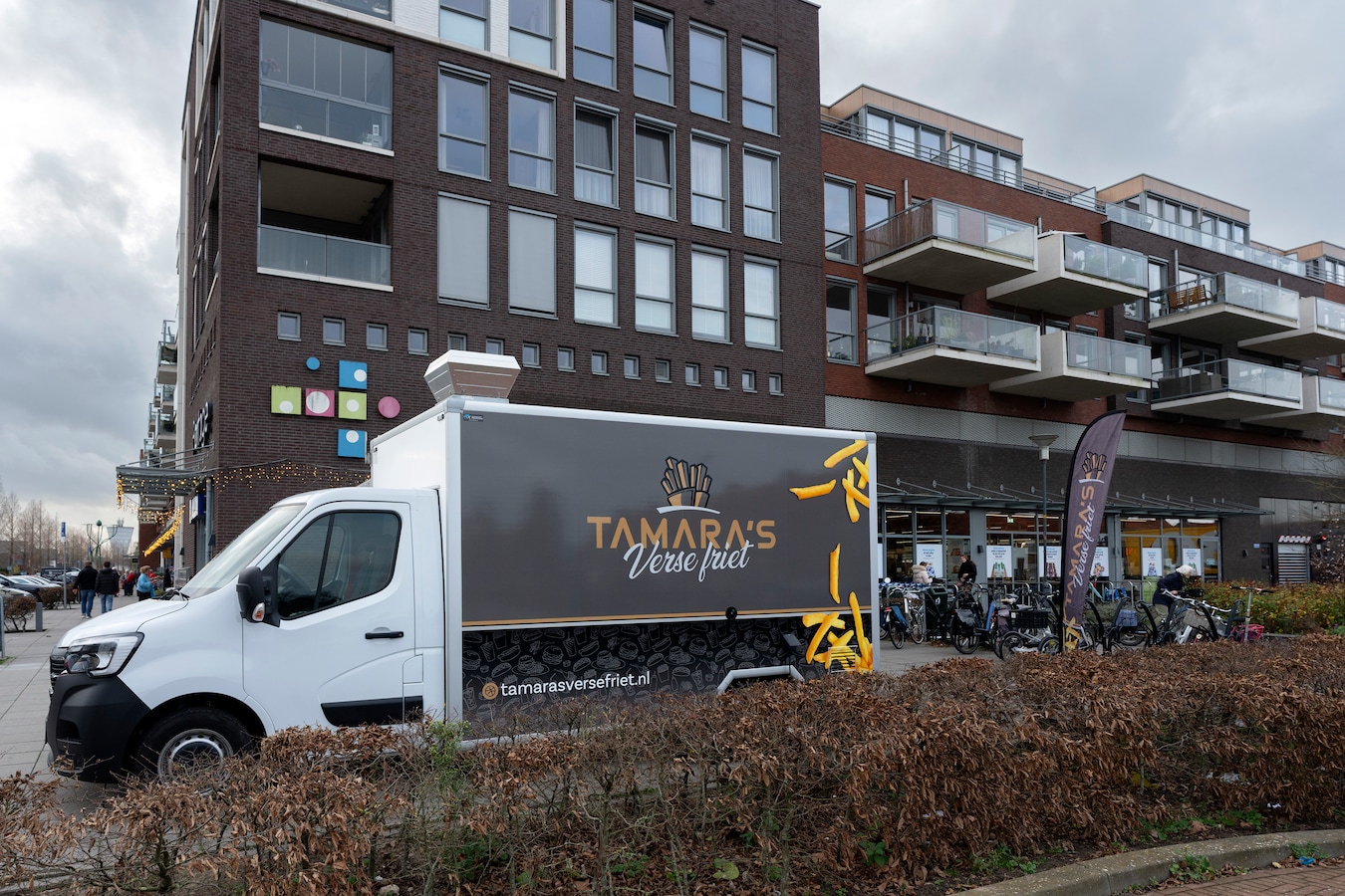 Buurman wilde haar kraam weg hebben, maar Tamara verkoopt nu 70 kilo ...