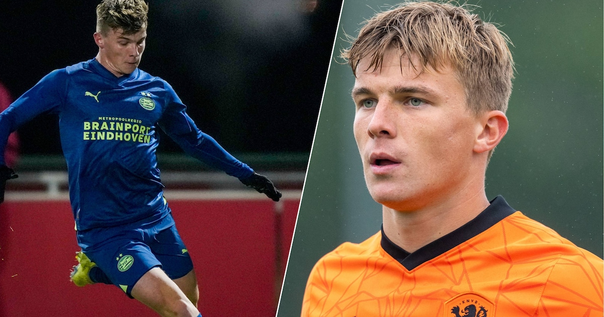 Hij was een groot talent bij PSV en trainde met Madueke en Saibari ...
