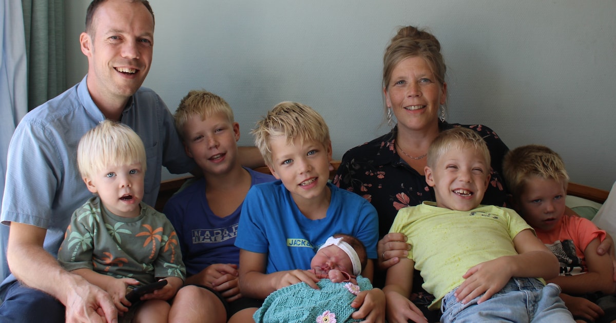 Moeder Gerdine van Een huis vol-familie Blom bevallen van dochtertje ...