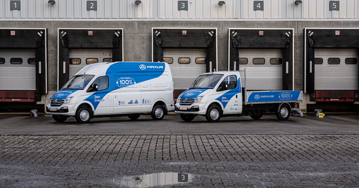 Elektrische bestelbus uit China komt naar Nederland. Dit is de Maxus ...