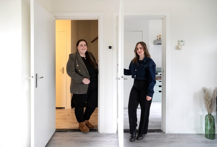 Pleun en Kaya dolblij met hun deelwoning in Woensel: ‘Voor mijn ...