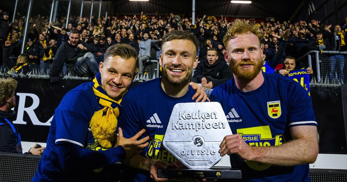 Jort van der Sande dolblij na promotie: ‘De typische KKD-speler gaat ...
