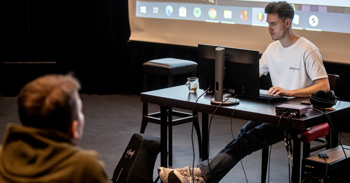 Je eigen track maken, hoe vet is dat? Producer Joris de Corte geeft les ...