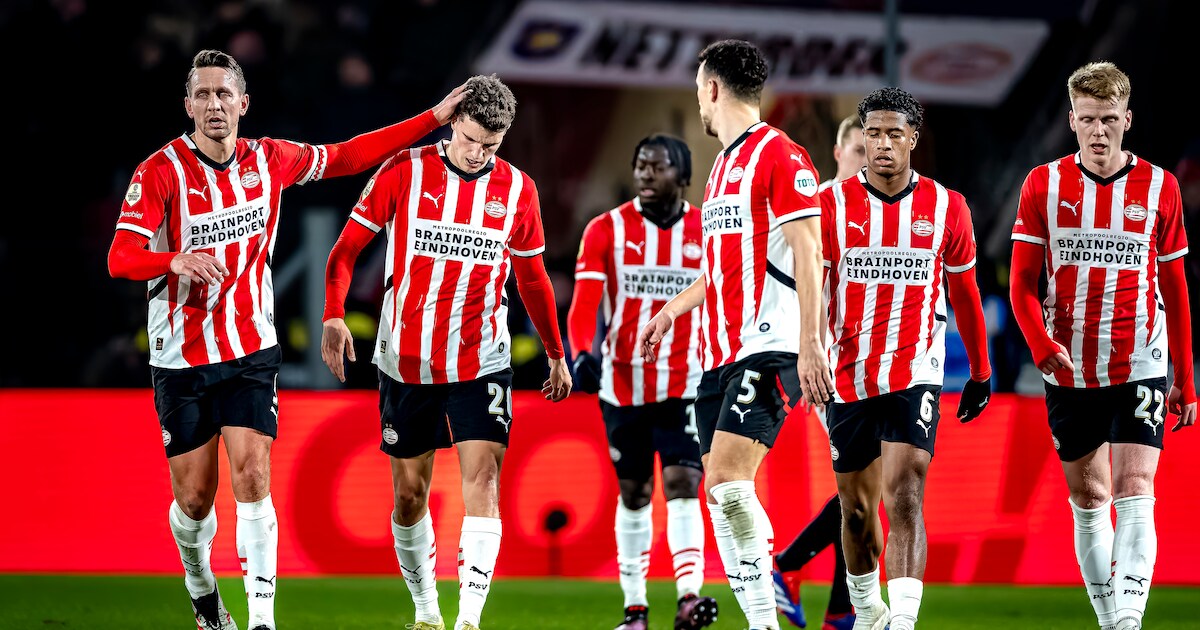 Koploper PSV boekt moeizame zege op NAC, Guus Til goud waard met twee goals | Voetbal | ed.nl