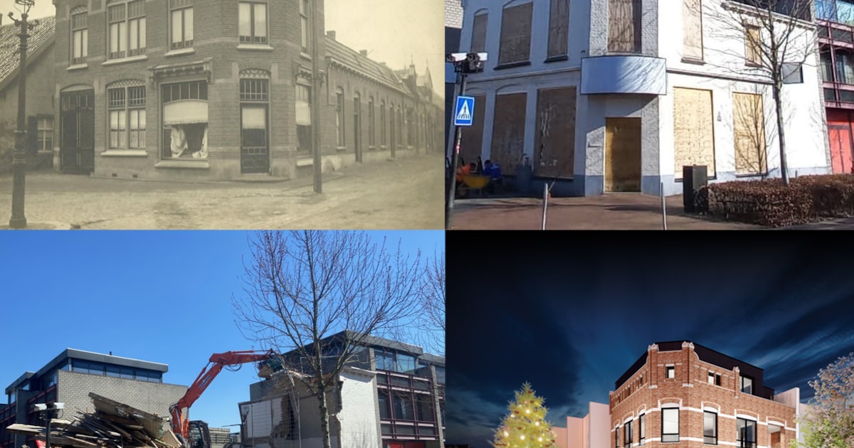 Historisch pand in centrum Geldrop tegen de vlakte; nieuwbouw start ...