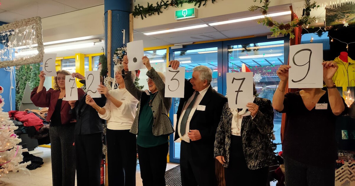 Mooi resultaat kerstkringloopwinkel in Woensel, met dank aan Eva Jinek ...