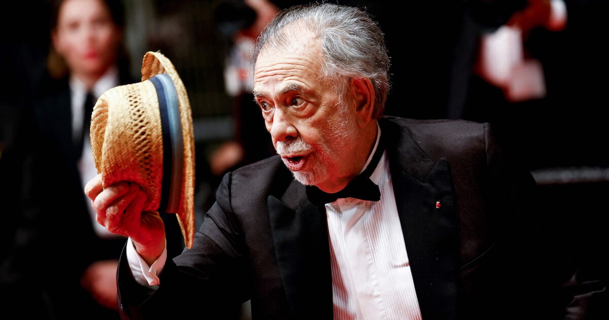 Staande ovatie van tien minuten voor Francis Ford Coppola na ...