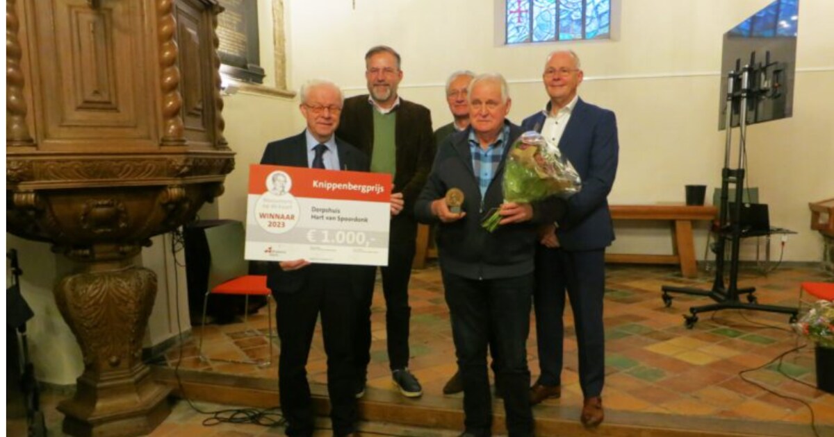 Knippenbergprijs, maar ook geldzorgen voor dorpshuis Hart van Spoordonk ...