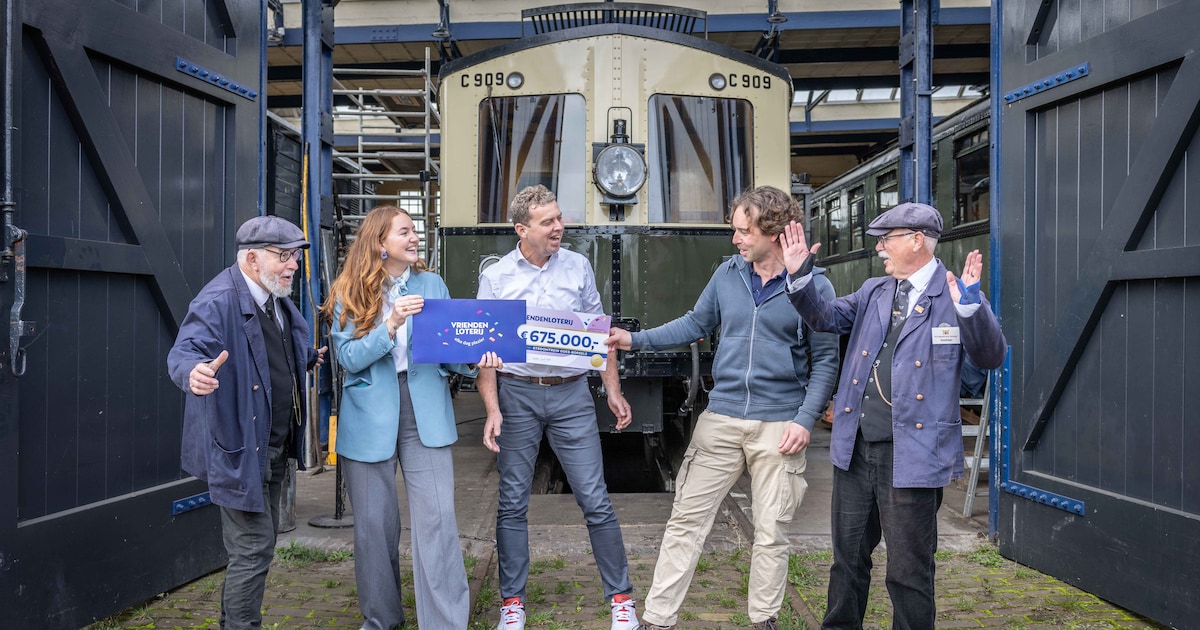 Stoomtrein krijgt gigantisch bedrag van de Vriendenloterij, kan droom ...