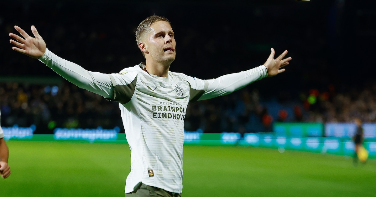 PSV heeft geen kind aan tien man van PEC Zwolle: Joey Veerman man van ...