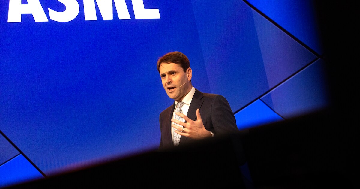 Statements by ASML CEO put union negotiations over reorganization under ...