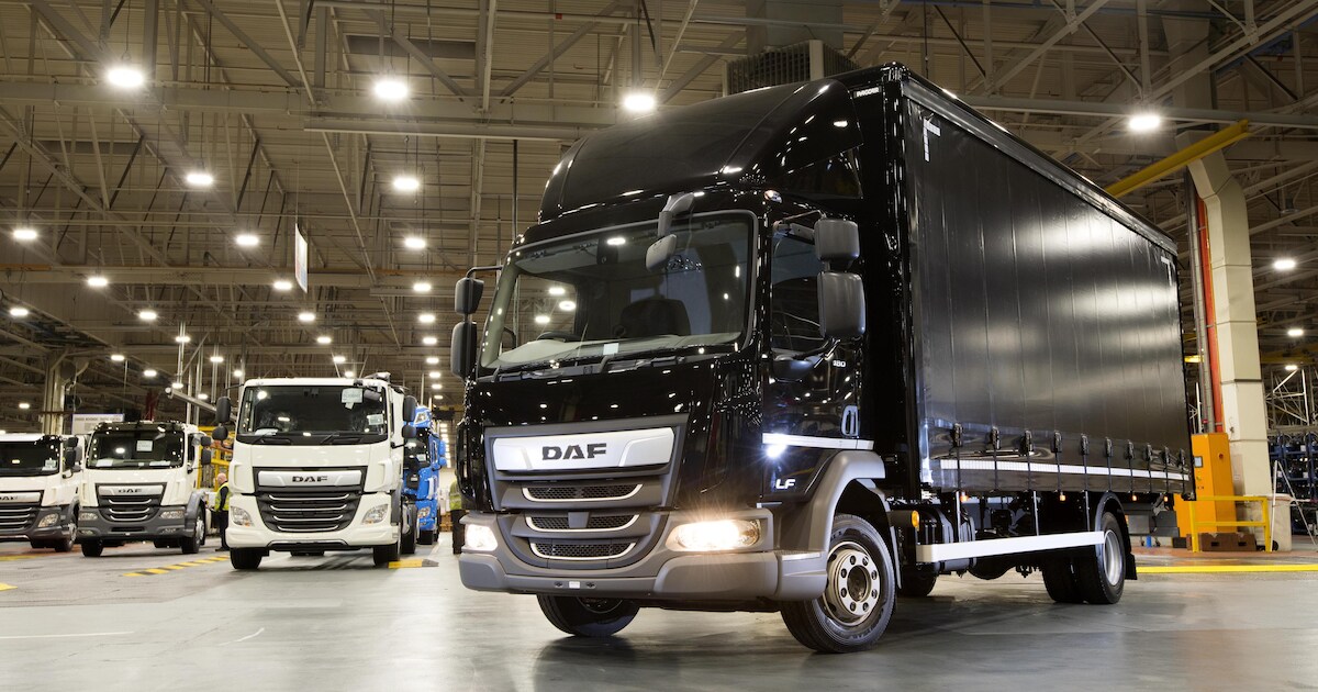 DAF uitverkocht in Engeland voor rest van het jaar: Eindhovense fabriek ...