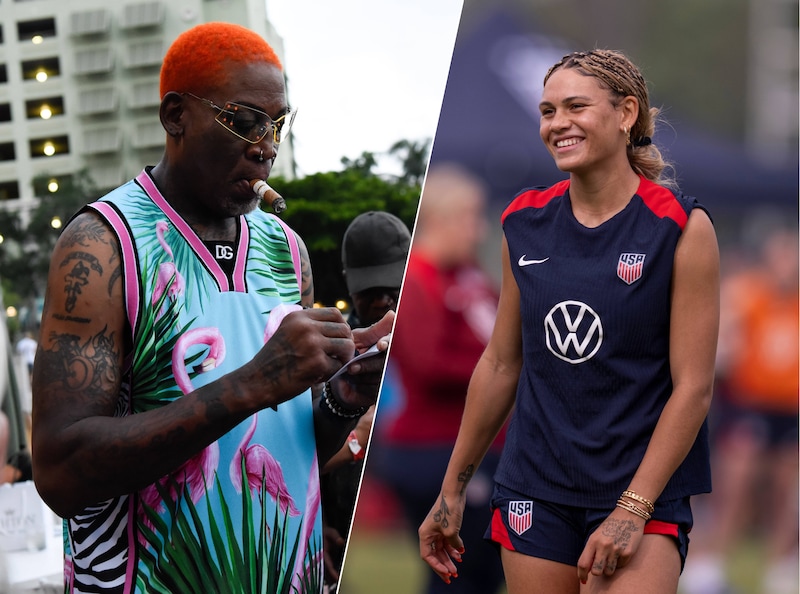 Dennis Rodman keek niet naar zijn dochter om, nu is ze de best betaalde ...