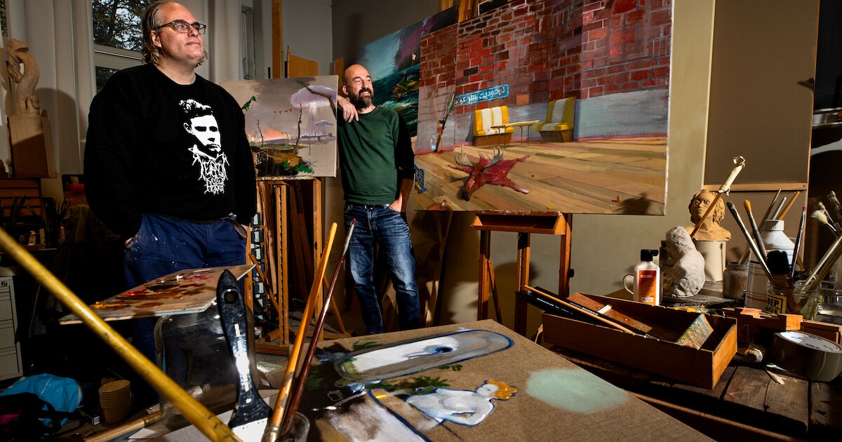 Hoe twee rasechte Eindhovense schilders na een potje stoepranden ...