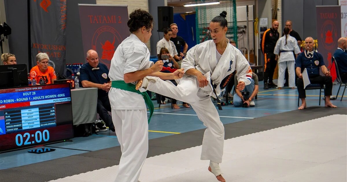Brabantse kickbokser Bickel haalt goud tijdens haar eerste World Games ...
