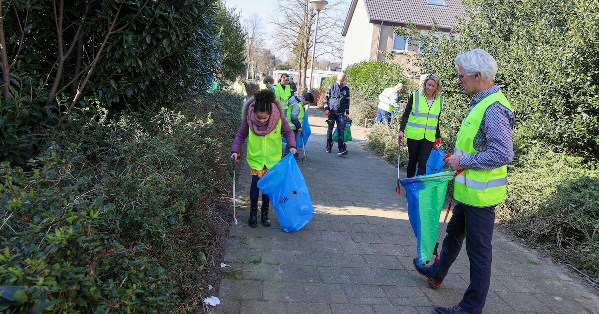 Hele gemeente Veldhoven in één dag schoon door 2200 vrijwilligers: gaat ...