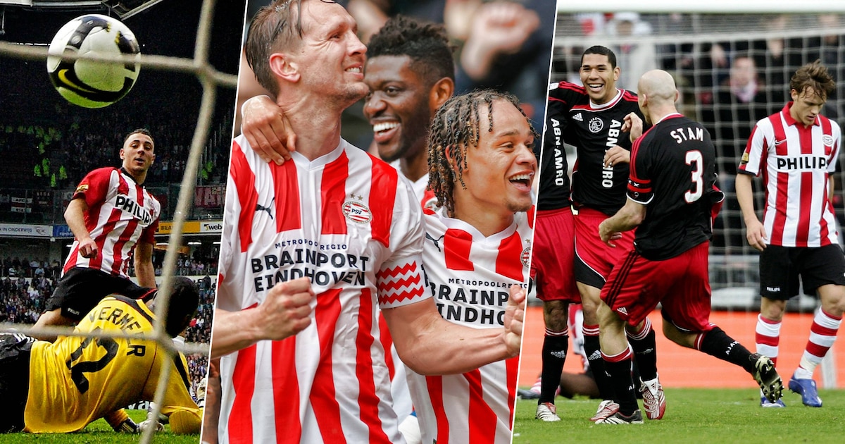 De topper tussen PSV-Ajax door de jaren heen: van een grote vernedering ...