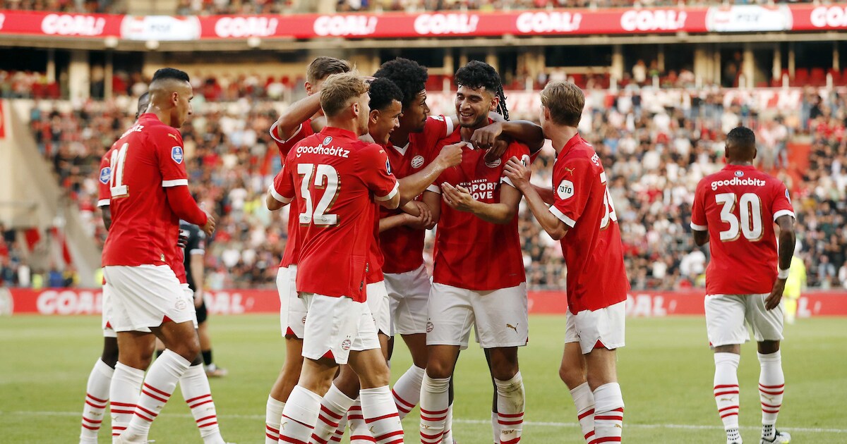 Dit is de stand van zaken bij PSV: de rangorde binnen de groep wordt ...