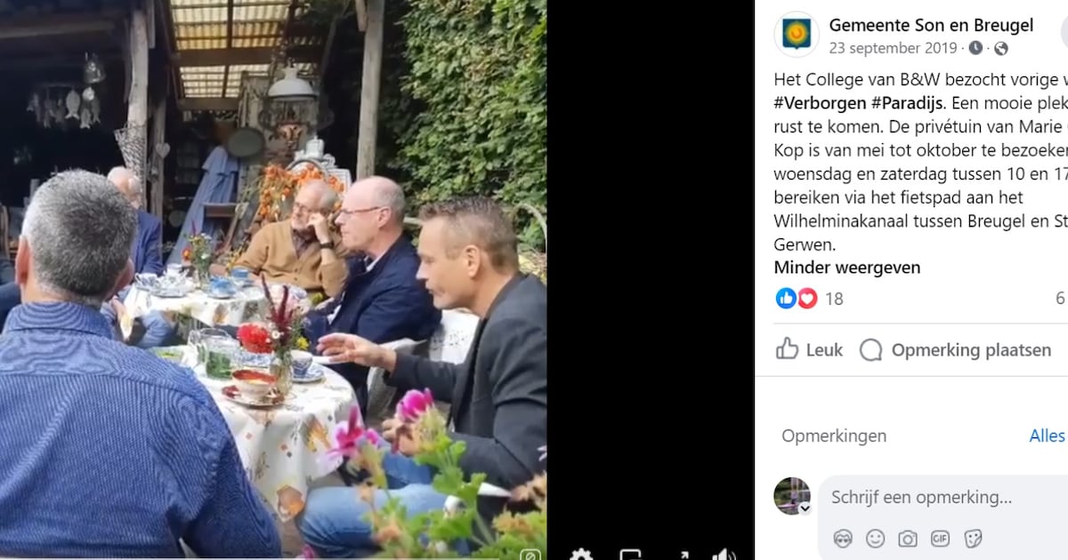 Son en Breugel prees zelf het paradijsje dat het nu weg wil hebben ...