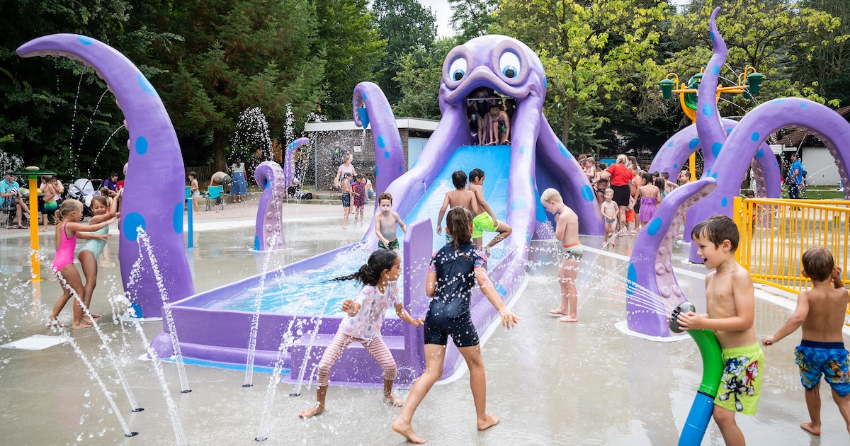 Zwembad van speeltuin De Splinter in Eindhoven gesloten vanwege loslatende coating: ‘Dit is niet ...