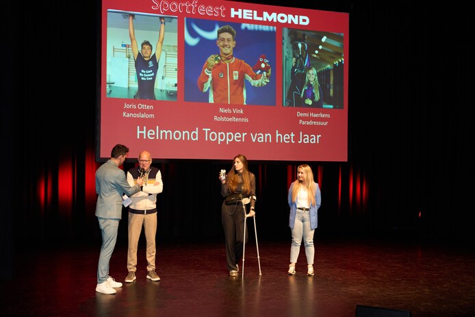 Niels Vink Helmondse sporter van het jaar en vrijwilliger Tini laat ...