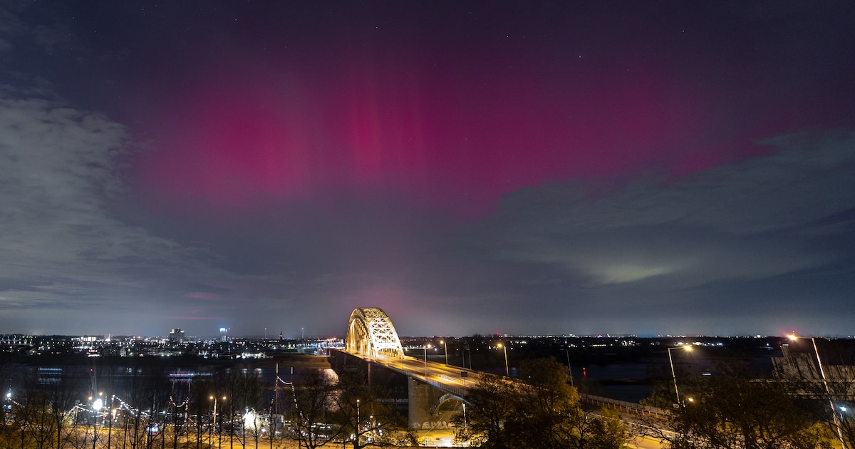 Noorderlicht afgelopen nacht te zien boven Nederland, ook komende nacht ...