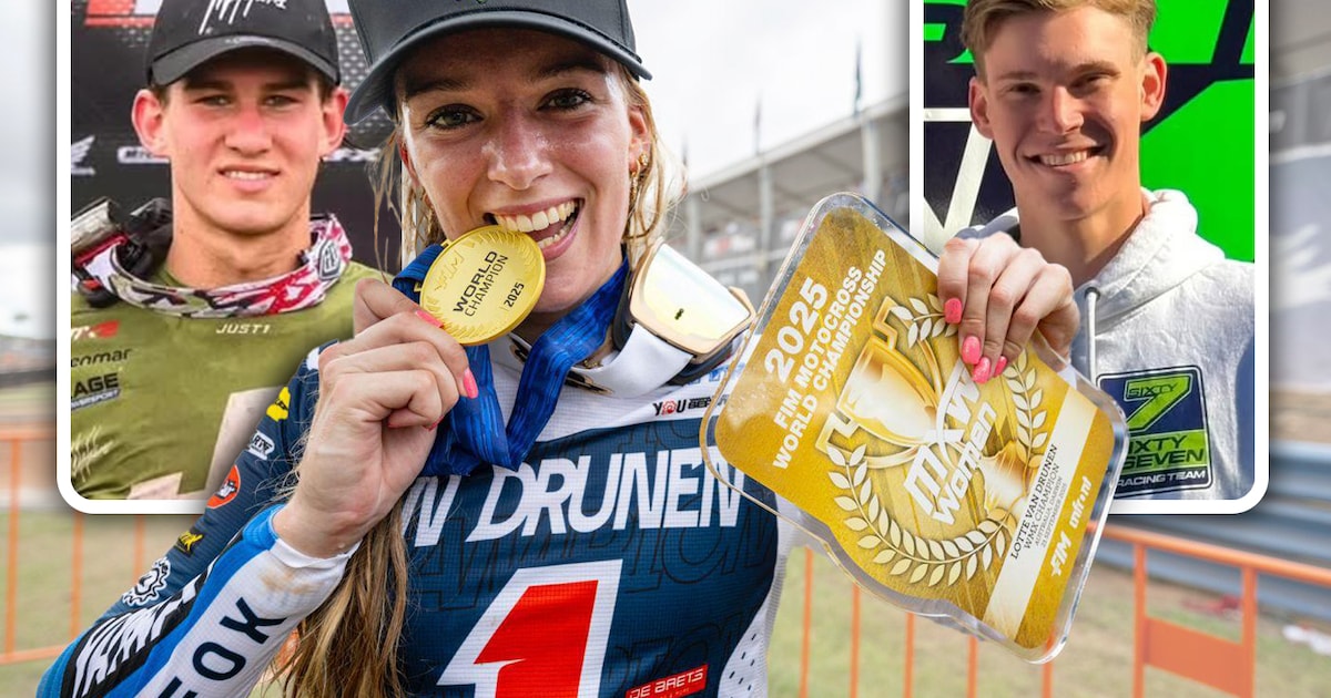 Lotte (18) deed als vrouw mee in de top van het motorcross: ‘Het ...