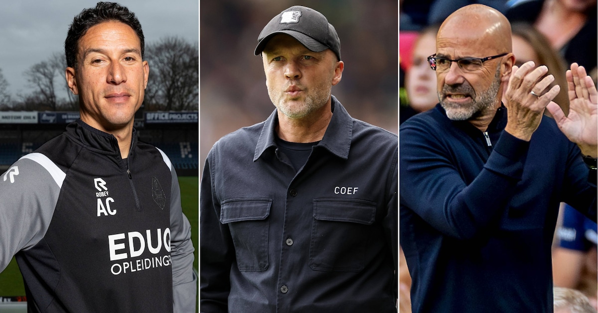 Wie wordt trainer van het jaar in de eredivisie? Bosz, Schreuder en ...