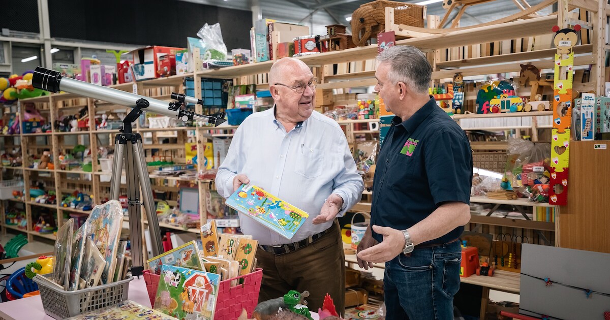 Ton Dietvorst neemt afscheid van Kringloop de Kempen: ‘Uitstraling van ...