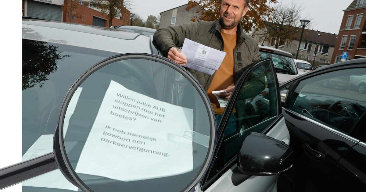 René Sanders krijgt drie onverwachte parkeerboetes, zijn vriendelijke ...