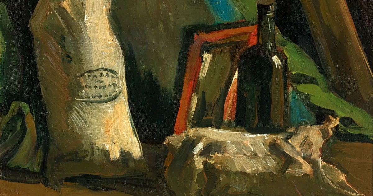 Nuenens schilderij van Vincent van Gogh te koop op beurs in Maastricht ...