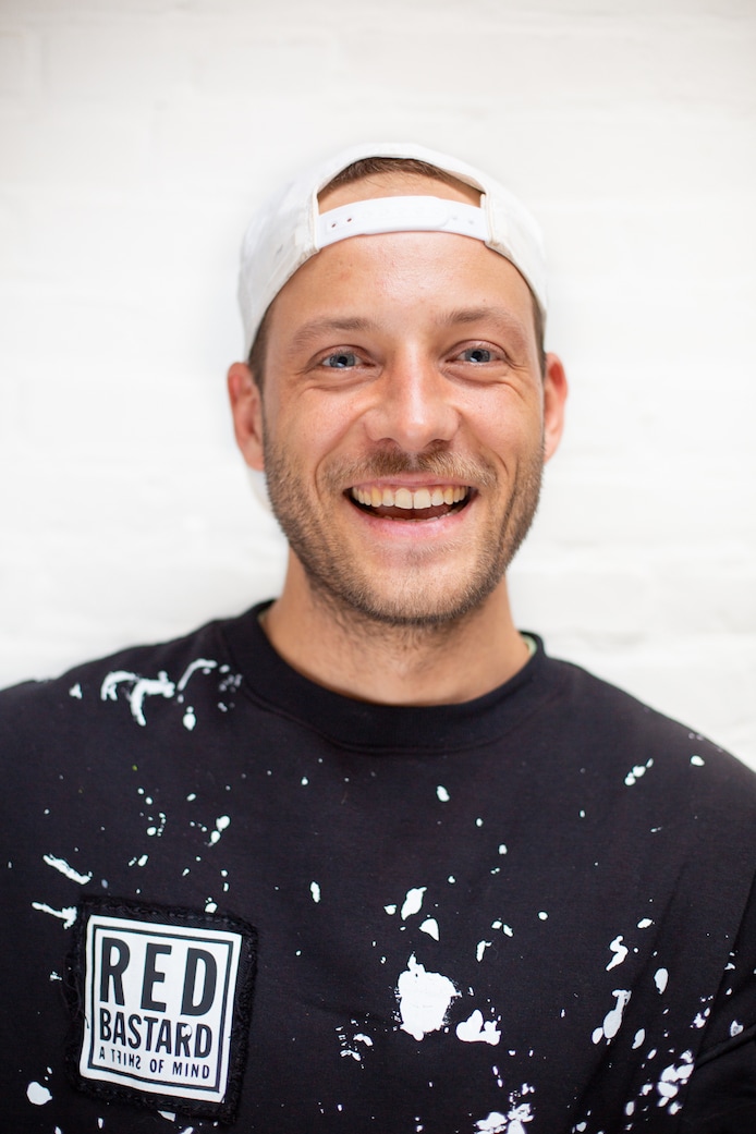 Niks anders dan verf en oploskoffie: Joshua van Iersel gaat volle ...