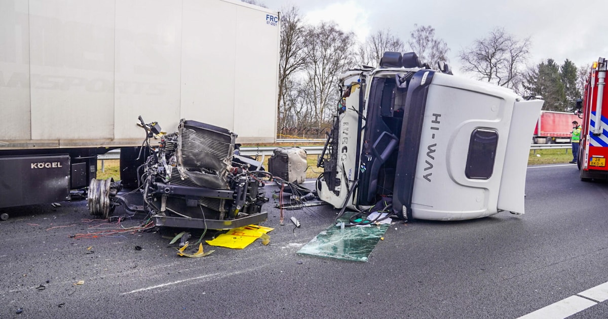 A67 was ruim 14 uur dicht na ongeluk: waarom kan een reparatie zo lang ...