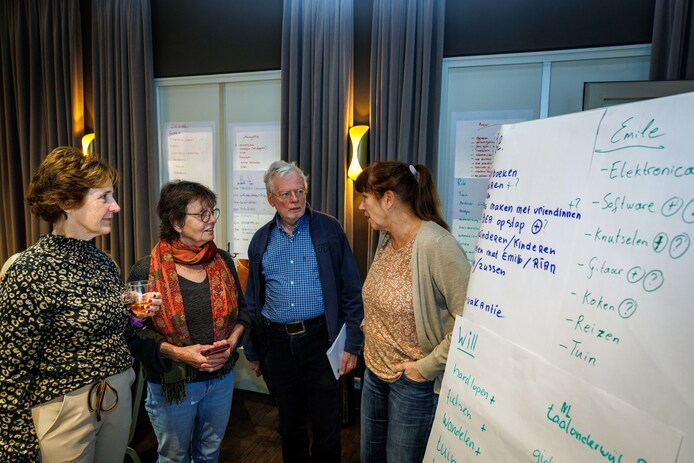 Op cursus voor een fijne tijd tijdens je pensioen; ‘Mijn zoon zegt dat ...